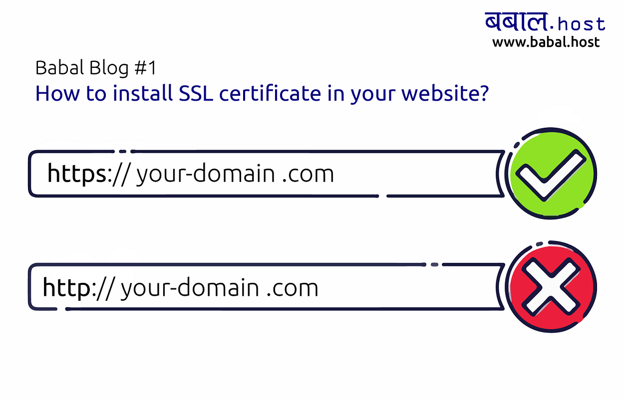 How to install SSL certificate in my website? | Babal Host Blog